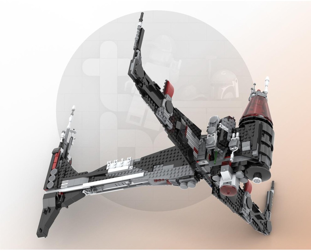 LEGO MOC-221898 75389 - UCS Dark B-Wing Bomber by the_bricked_cave ...