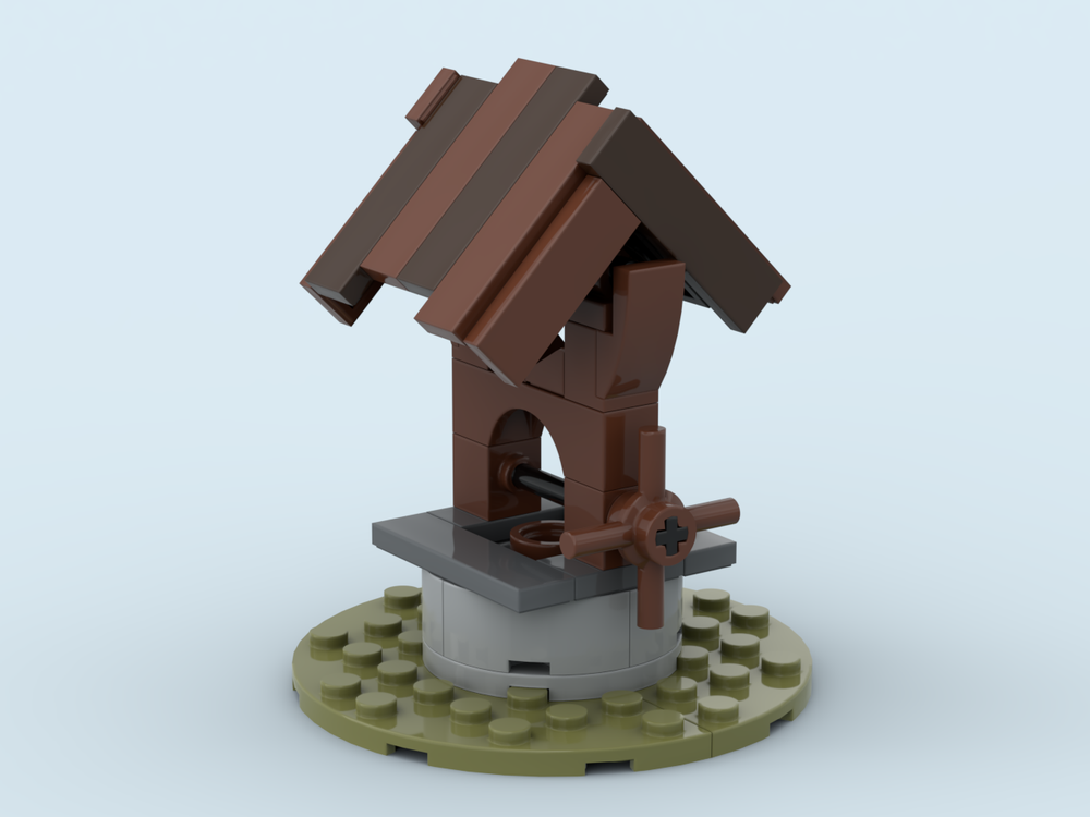 LEGO MOC Sturdy Little Medieval Well by NicholasBrickolas | Rebrickable ...