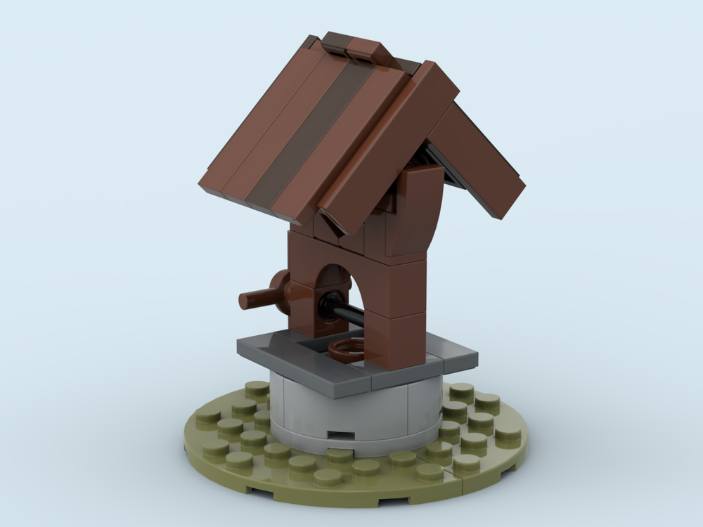 LEGO MOC Sturdy Little Medieval Well by NicholasBrickolas | Rebrickable ...