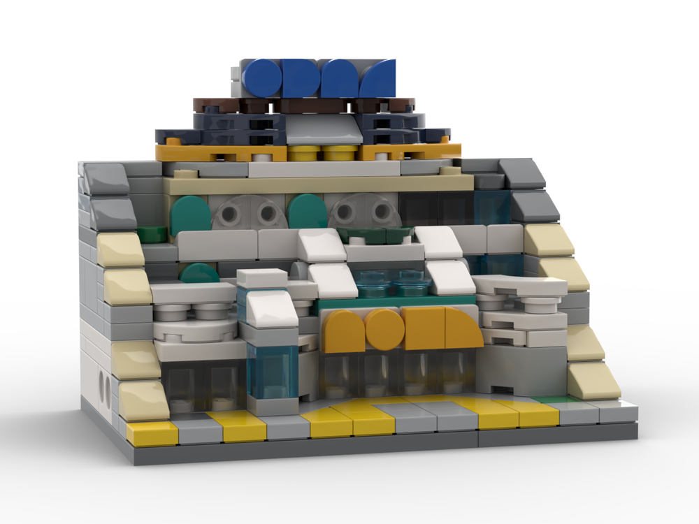 LEGO MOC Mini Motel Brick by BrickAndBuildsI | Rebrickable - Build with ...