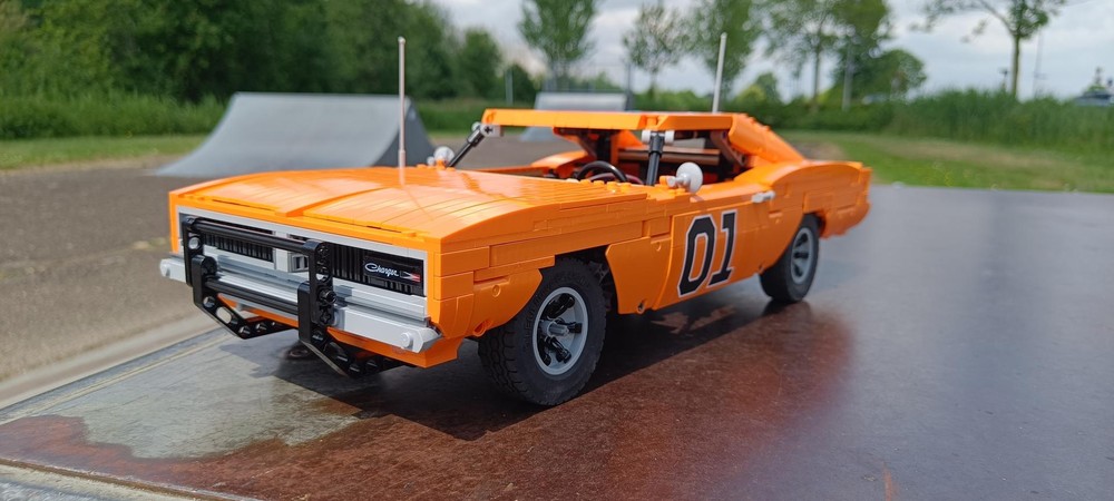 LEGO MOC OverCharger General Lee 4x Buwizz Motor by Mr.Platinum ...