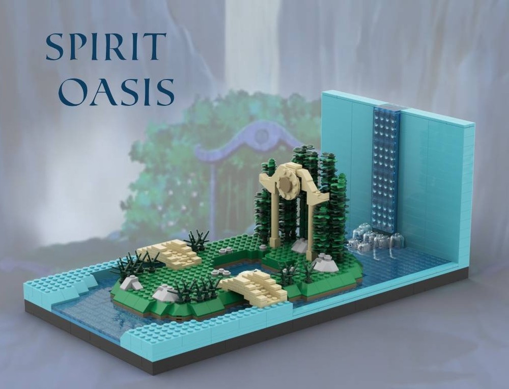 LEGO MOC The Spirit Oasis by Mystical95 | Rebrickable - Build with LEGO