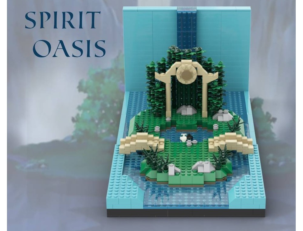 LEGO MOC The Spirit Oasis by Mystical95 | Rebrickable - Build with LEGO