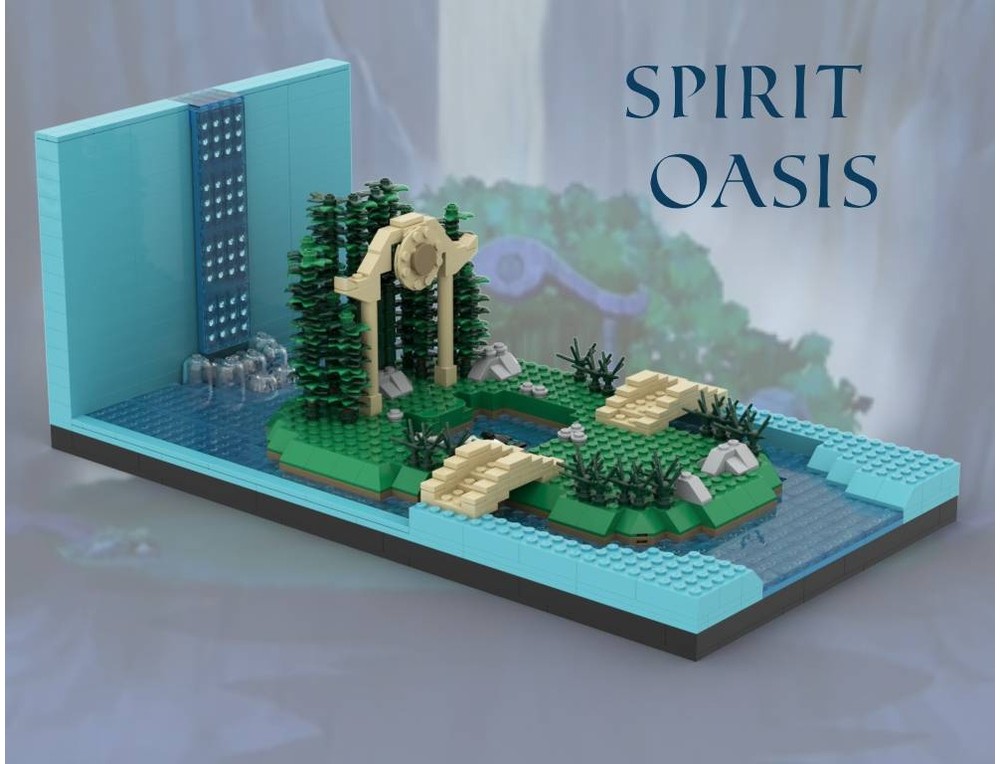 LEGO MOC The Spirit Oasis by Mystical95 | Rebrickable - Build with LEGO