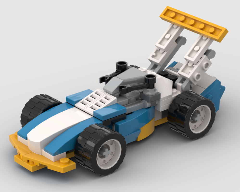 LEGO MOC 31072 - Formula Lawn Mower by ItsTech2 | Rebrickable - Build ...