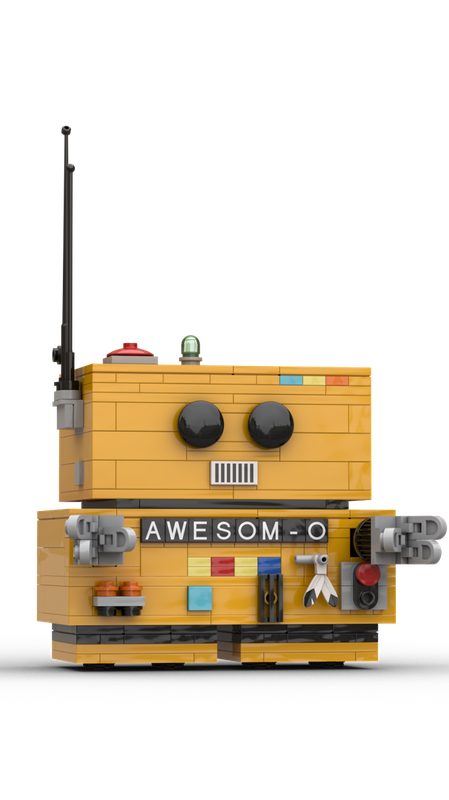 LEGO MOC AWESOM-O MECH by ROBOparts | Rebrickable - Build with LEGO