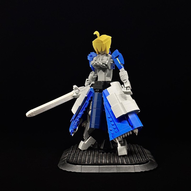 LEGO MOC Fate/stay night Saber by Hai22 | Rebrickable - Build with LEGO