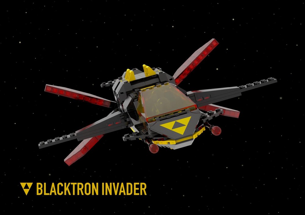 LEGO MOC Blacktron Invader by 1_corn | Rebrickable - Build with LEGO