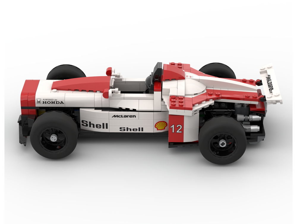 LEGO MOC-221975 LEGO Icons 10330 McLaren MP4/4 Ayrton Senna Alternate ...