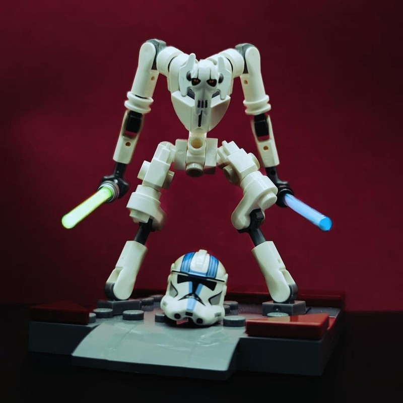 LEGO MOC General Grievous by Brickbot_Studio | Rebrickable - Build with ...