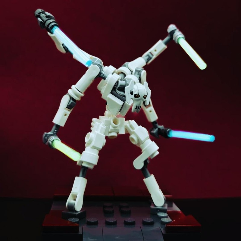 LEGO MOC General Grievous by Brickbot_Studio | Rebrickable - Build with ...