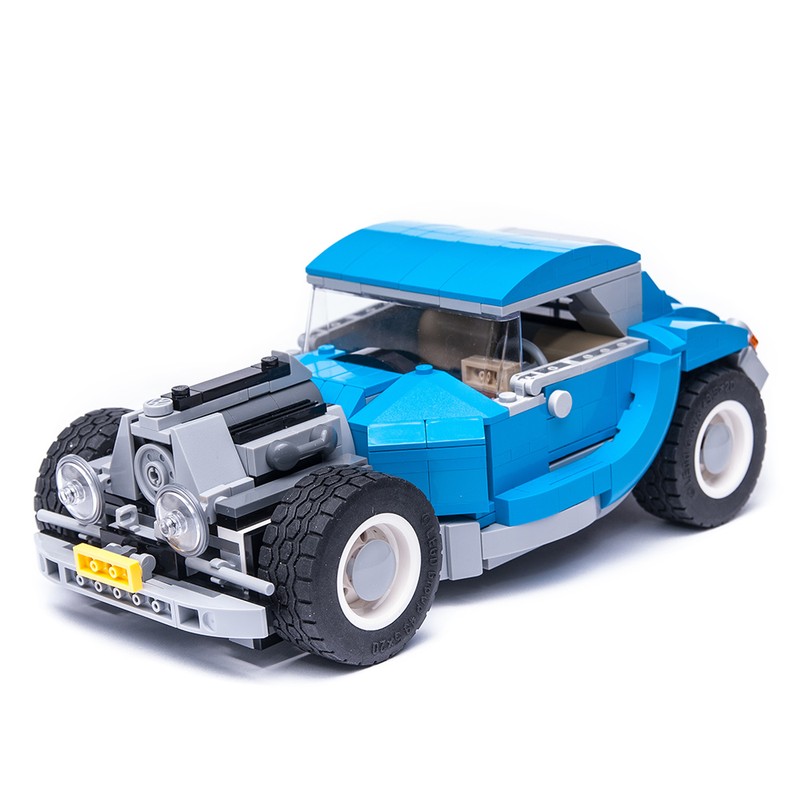LEGO MOC 10252 Hot Rod by Keep On Bricking | Rebrickable - Build with LEGO