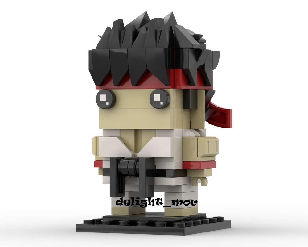 LEGO MOC Ryu (Street Fighter) by delight_moc | Rebrickable - Build with ...
