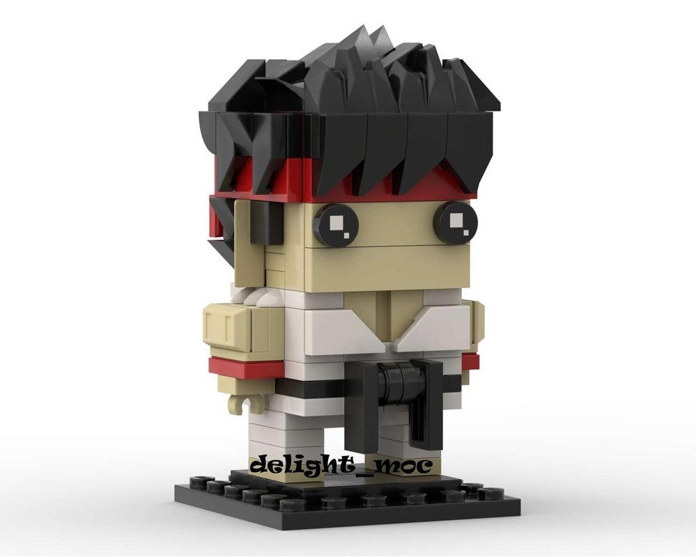 LEGO MOC Ryu (Street Fighter) by delight_moc | Rebrickable - Build with ...