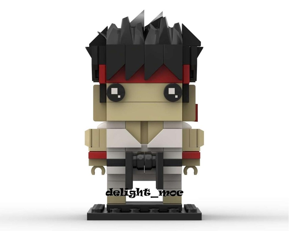 LEGO MOC Ryu (Street Fighter) by delight_moc | Rebrickable - Build with ...