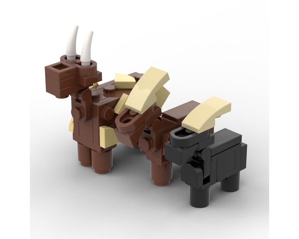 LEGO MOC Goat pack by pinplateclip | Rebrickable - Build with LEGO