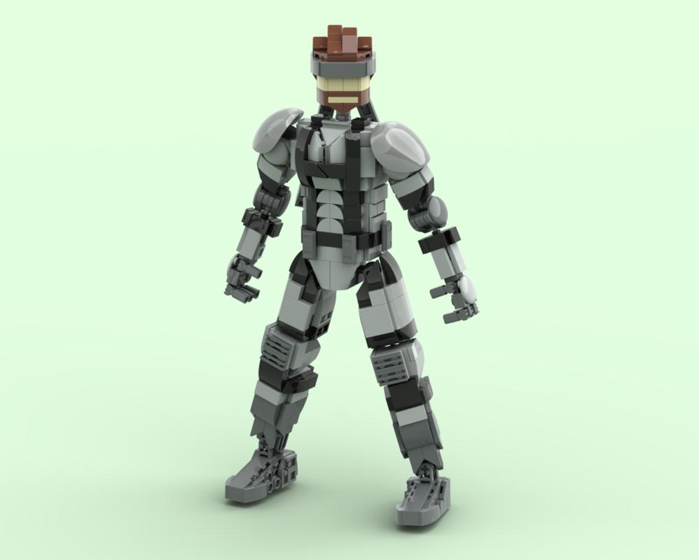 LEGO MOC Solid Snake (Metal Gear Solid) by Teckbricks | Rebrickable ...