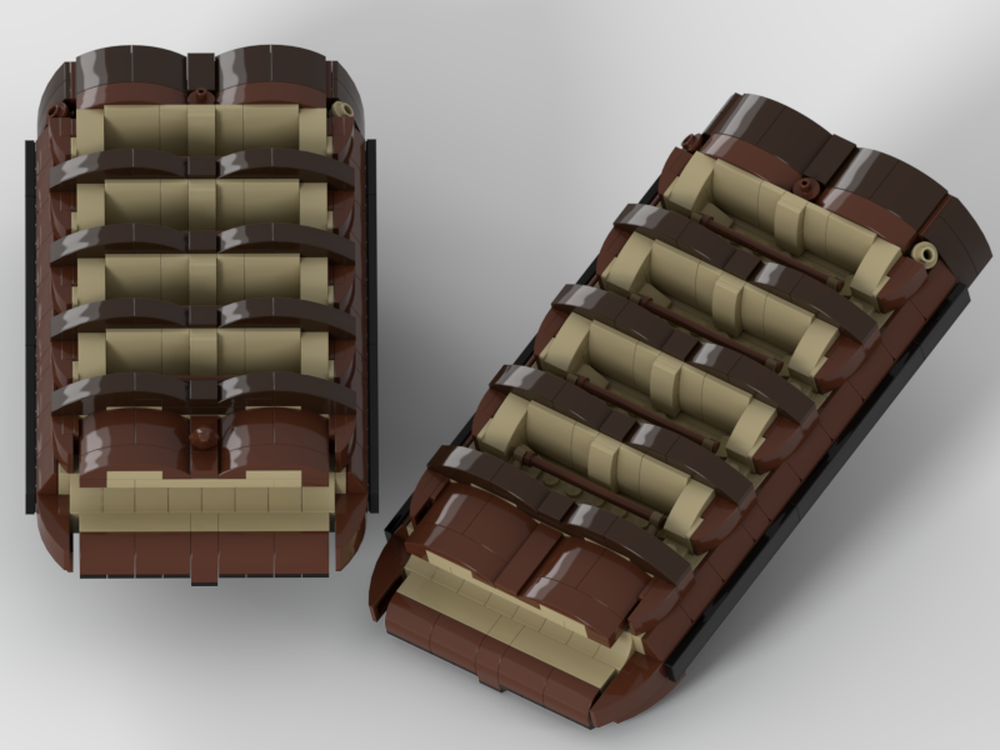 LEGO MOC Splash Mountain / Tiana's Bayou Adventure Ride Vehicle by ...