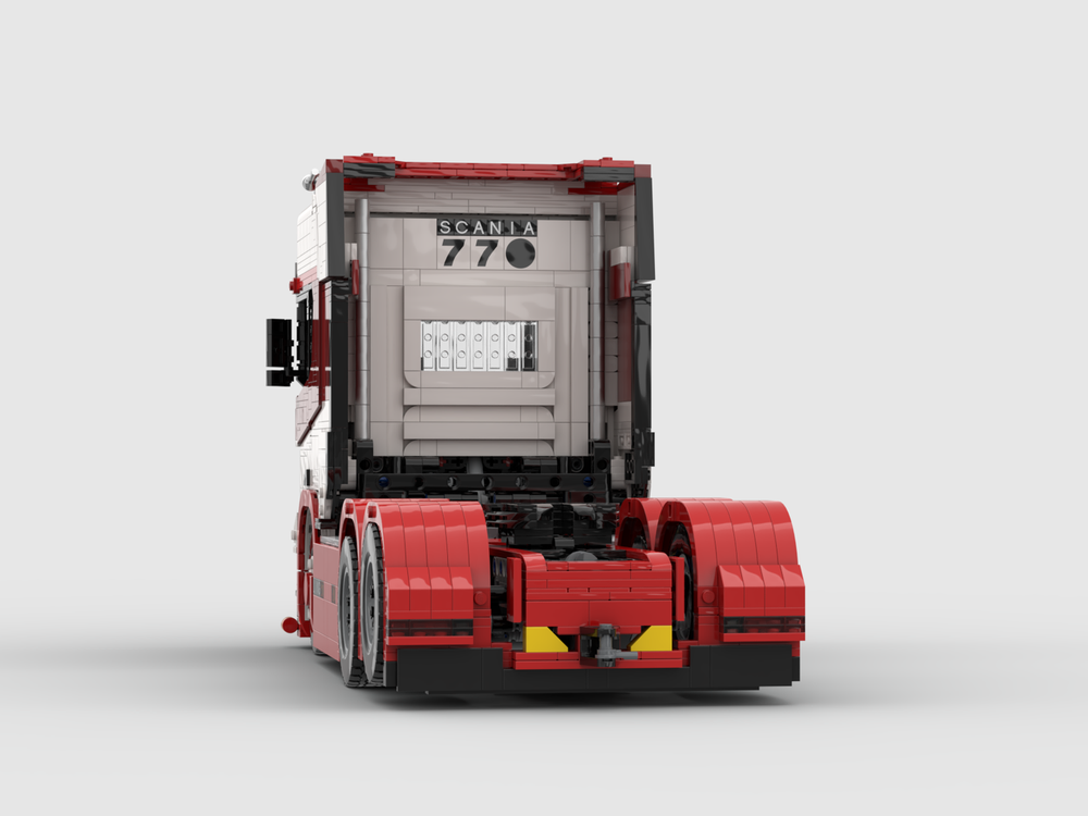 LEGO MOC SCANIA 770s 6x2 truck（tractor red by LingKong | Rebrickable - Build with LEGO