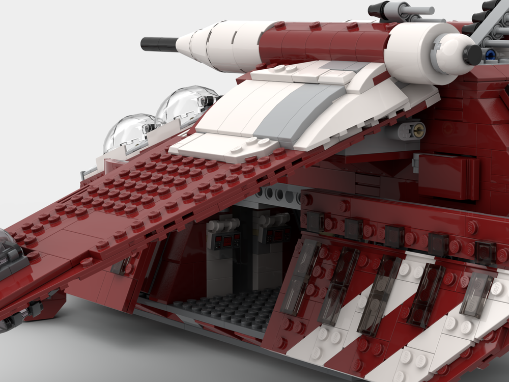 LEGO MOC LAAT/i Coruscant Patrol by CT-6161 | Rebrickable - Build with LEGO