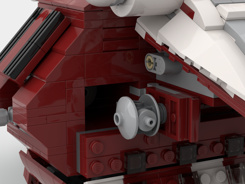 LEGO MOC LAAT/i Coruscant Patrol by CT-6161 | Rebrickable - Build with LEGO