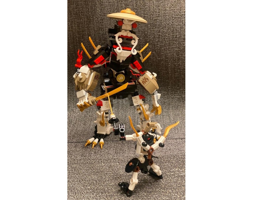 LEGO MOC-222022 71809: Master Wu Mech by MK4 | Rebrickable - Build with ...