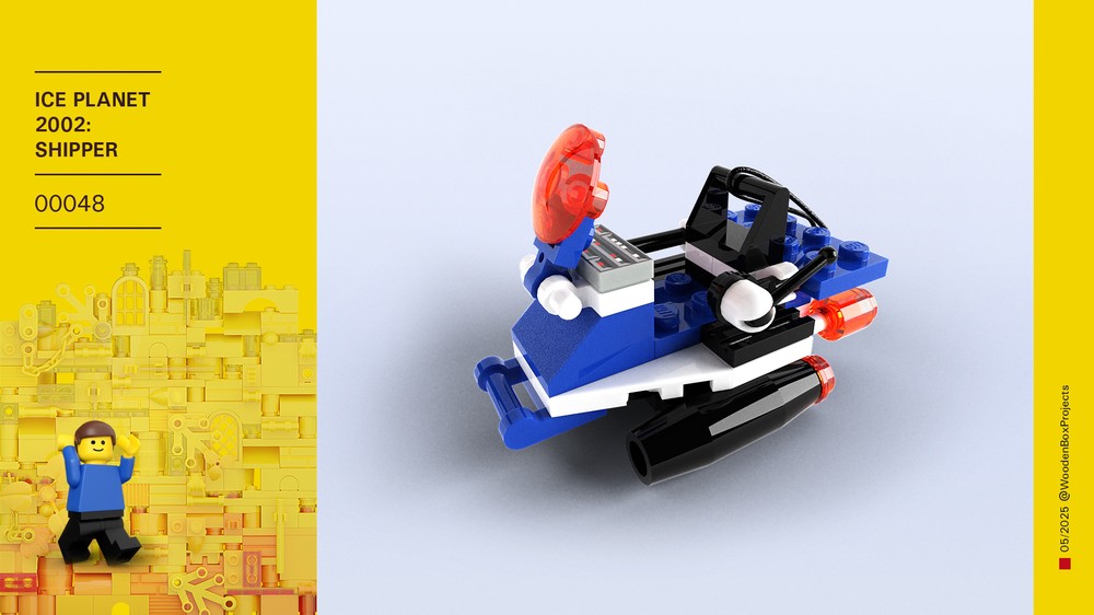 LEGO MOC Ice Planet 2002 - Shipper by WoodenBoxProjects | Rebrickable ...