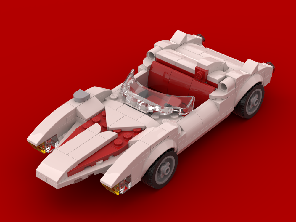 LEGO MOC Speed Racer's Mach 5 - Speed Champions Style by CrusaderBrick ...