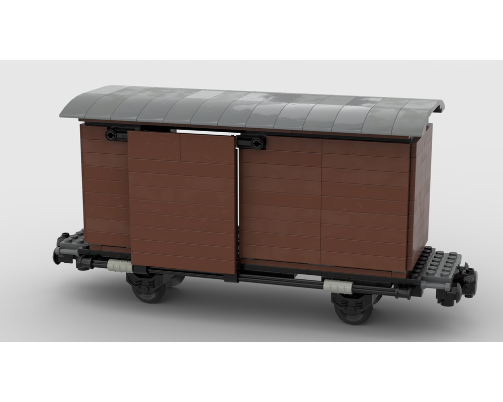 LEGO MOC Boxcar by nithor | Rebrickable - Build with LEGO