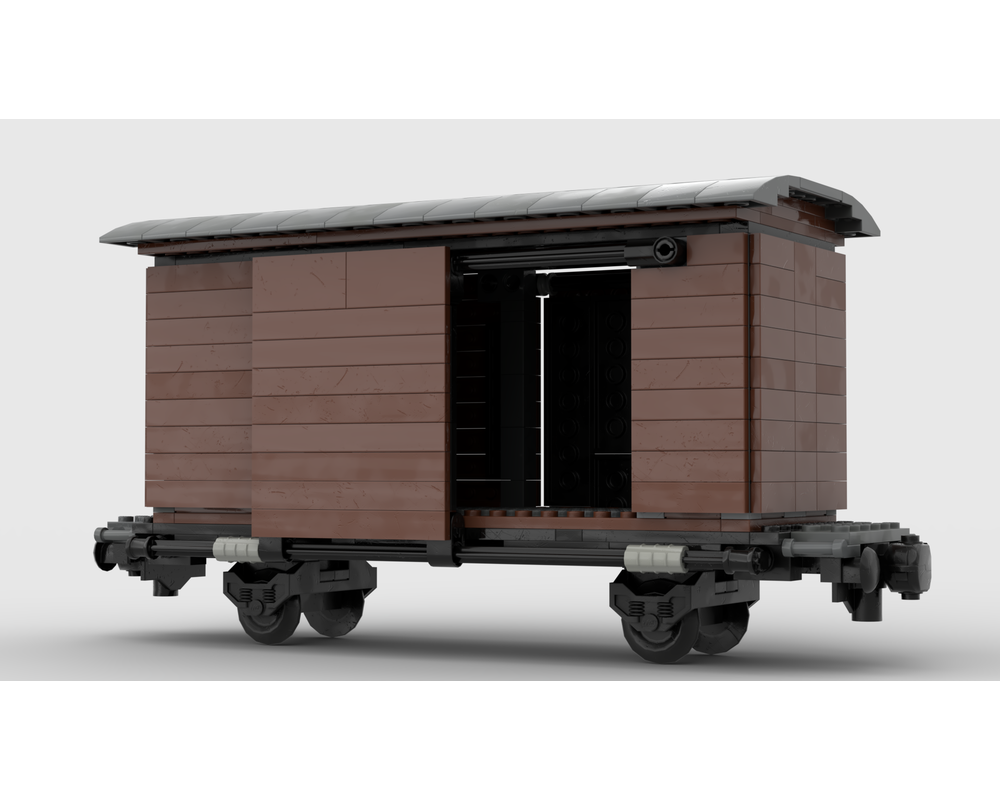 LEGO MOC Boxcar by nithor | Rebrickable - Build with LEGO