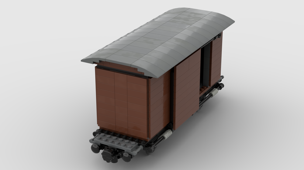LEGO MOC Boxcar by nithor | Rebrickable - Build with LEGO