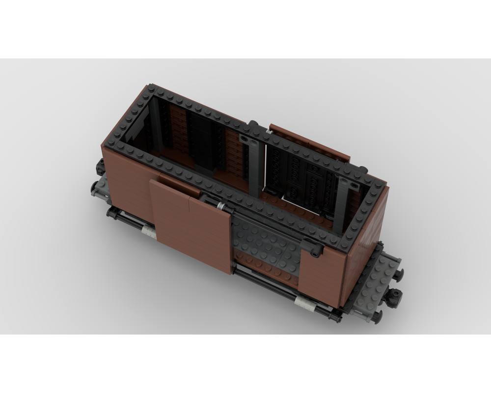 LEGO MOC Boxcar by nithor | Rebrickable - Build with LEGO