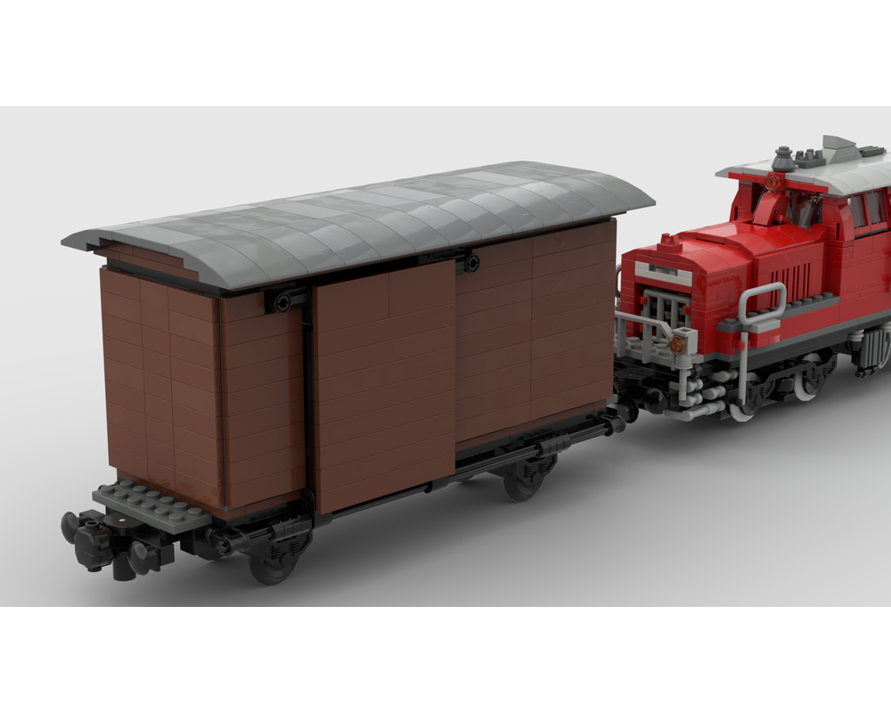 LEGO MOC Boxcar by nithor | Rebrickable - Build with LEGO