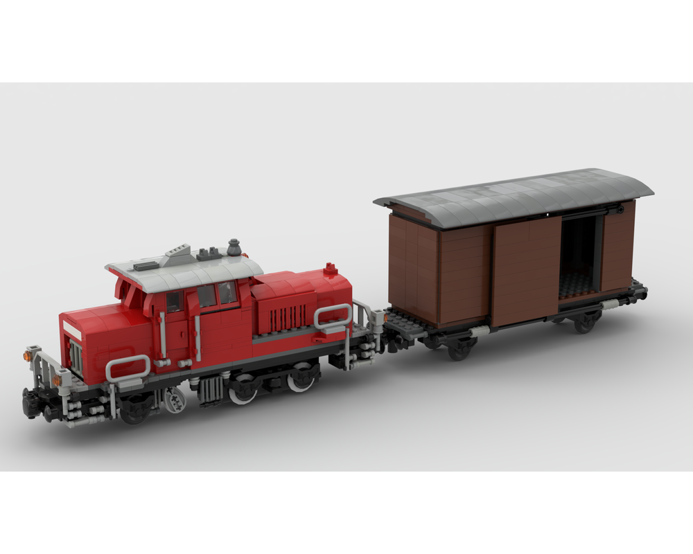 LEGO MOC Boxcar by nithor | Rebrickable - Build with LEGO