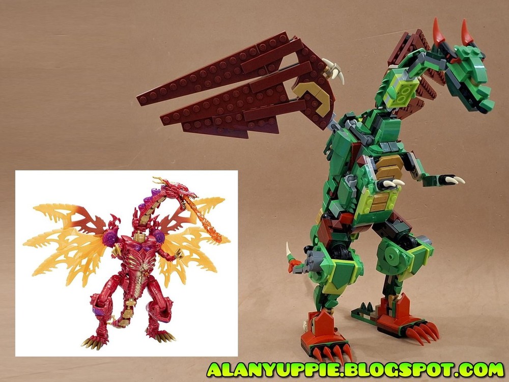 LEGO MOC Transformer Megatron Dragon (Beast Wars) , LEGO 31161 ...