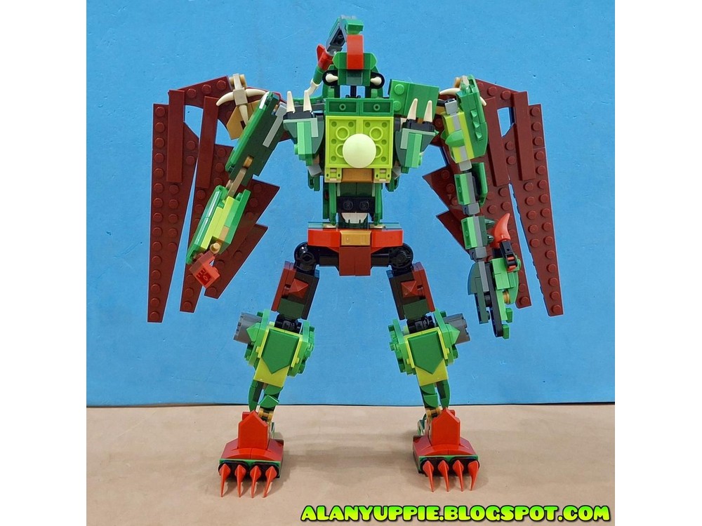 LEGO MOC-222034 Transformer Megatron Dragon (Beast Wars) , LEGO 31161 ...