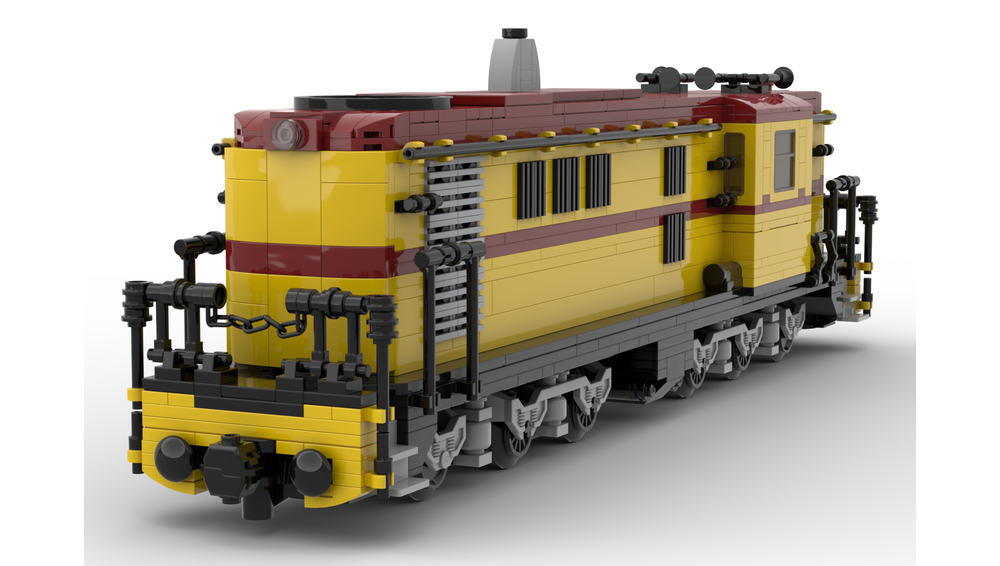 LEGO MOC Locomotive Diesel - Trainorama 830 class - MOC by Mimi68 ...
