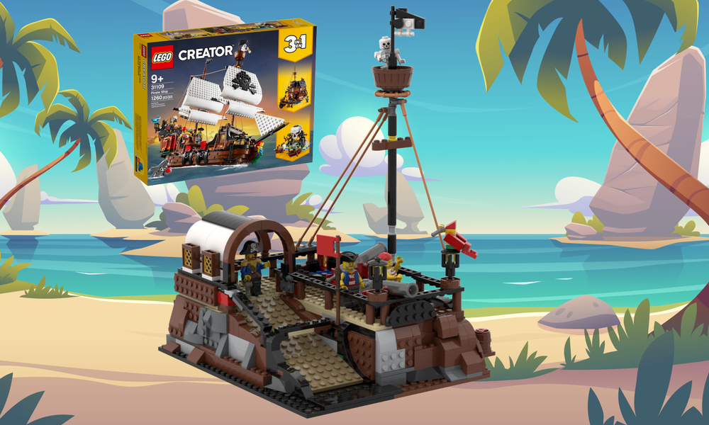 LEGO MOC Pirate Outpost by Jappelsap98 | Rebrickable - Build with LEGO