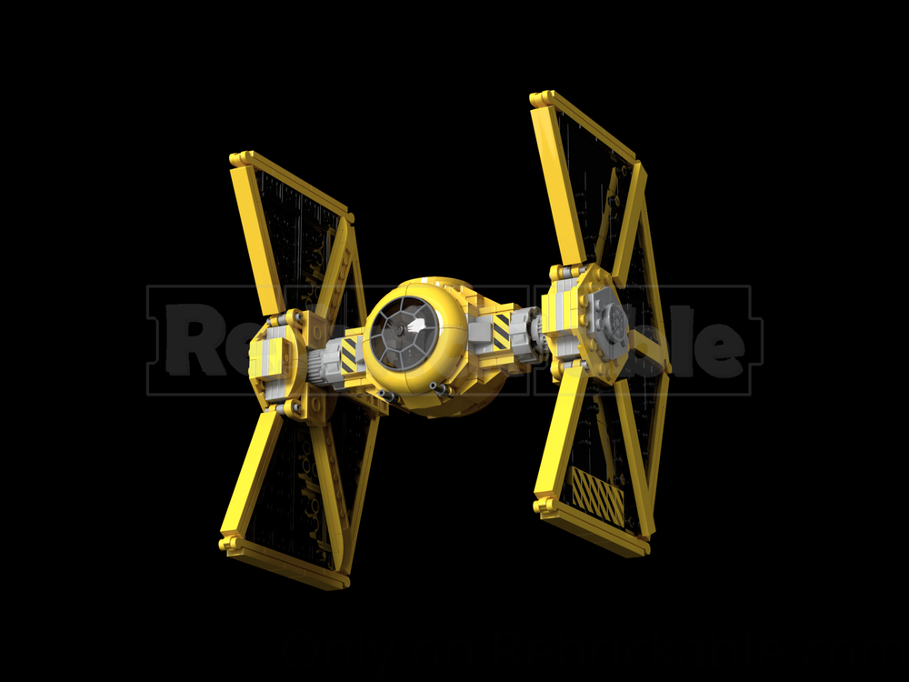 LEGO MOC Mining Guild TIE Starfighter by Pixelated Brick | Rebrickable - Build with LEGO
