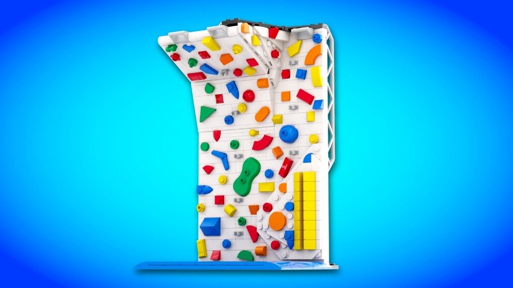 LEGO MOC Climbing wall by felix.rebricks | Rebrickable - Build with LEGO