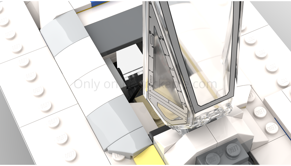 LEGO MOC Lego UWing Starfighter Set 75399 Sliding Doors, Larger Cabin ...