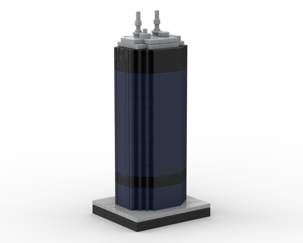 LEGO MOC 1:2000 IDS Center by IdiotPolo | Rebrickable - Build with LEGO