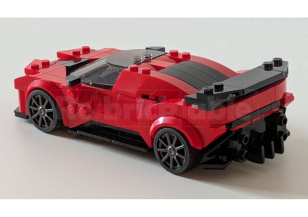LEGO MOC Bugatti Centodieci by williweb | Rebrickable - Build with LEGO