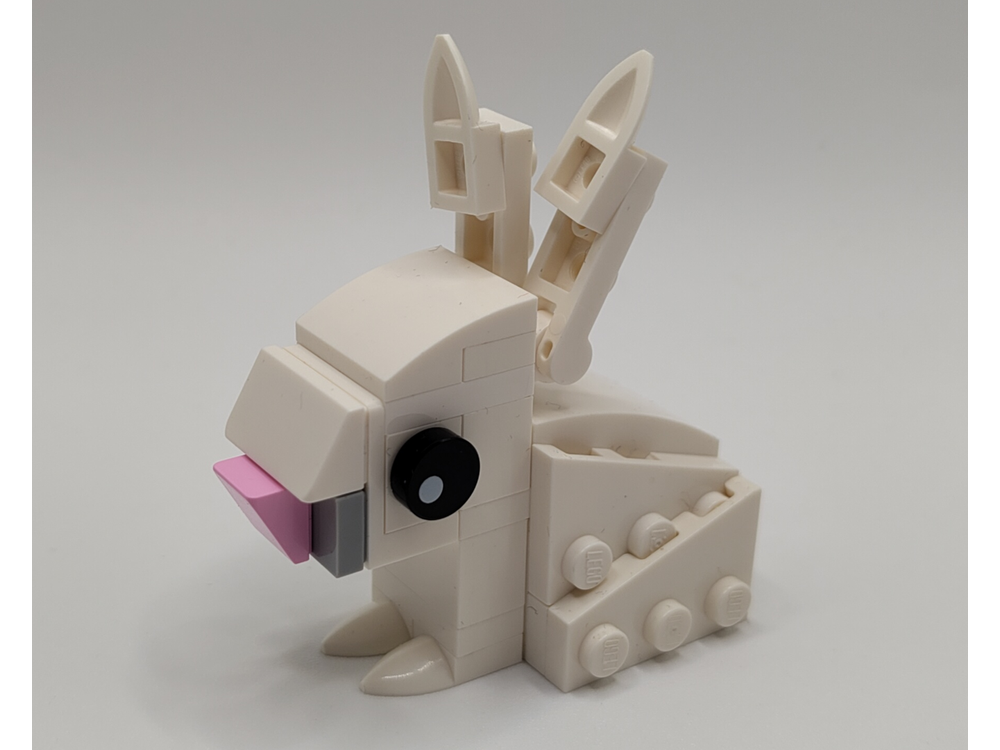 LEGO MOC 40406 Rabbit by Dafeld | Rebrickable - Build with LEGO