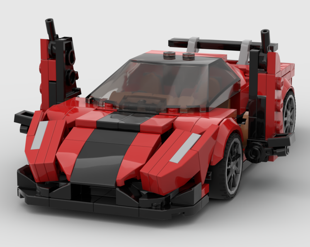 LEGO MOC Koenigsegg Regera - Free instructions by Z-Brix | Rebrickable ...