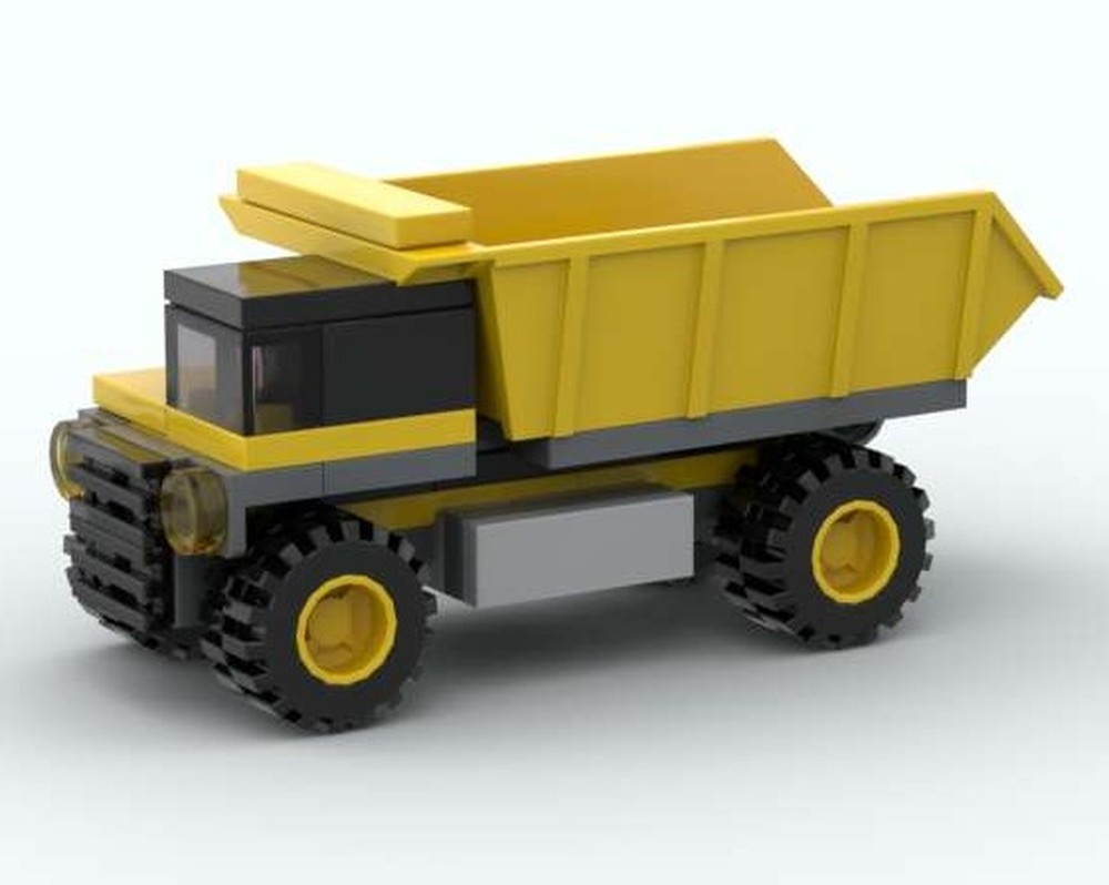 LEGO MOC Dump Truck by WAI_Bricks | Rebrickable - Build with LEGO