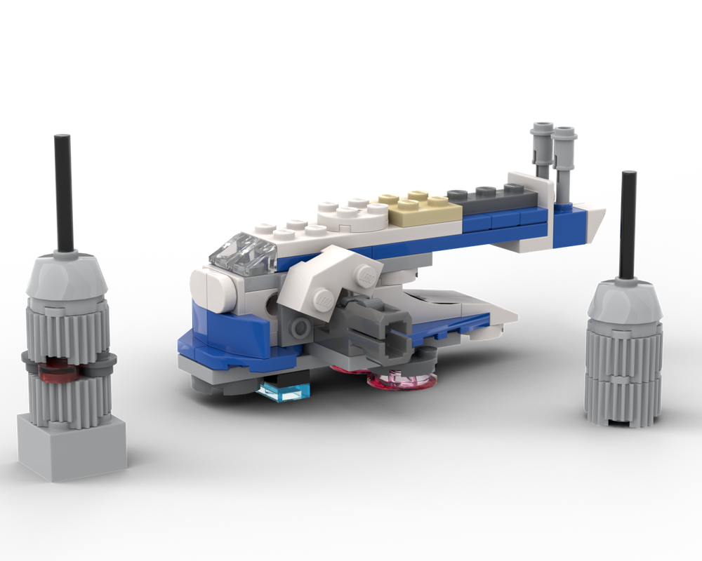 LEGO MOC-222103 75391 Alt Build - Slave I and Kamino Landing Pad by ...