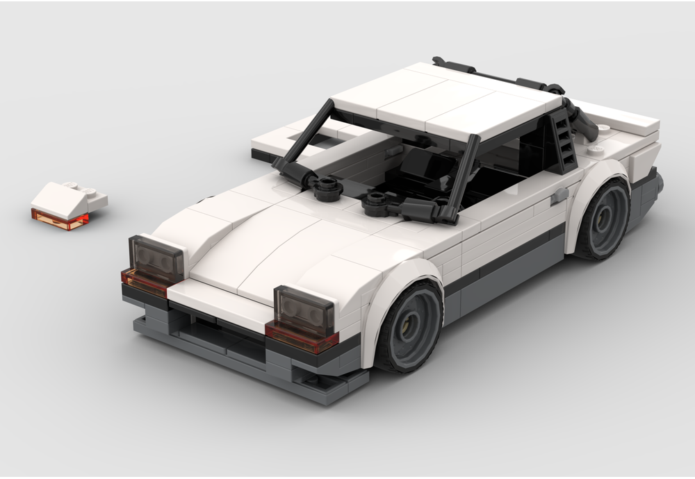 LEGO MOC 1989 Honda Prelude by KrisLoaf | Rebrickable - Build with LEGO