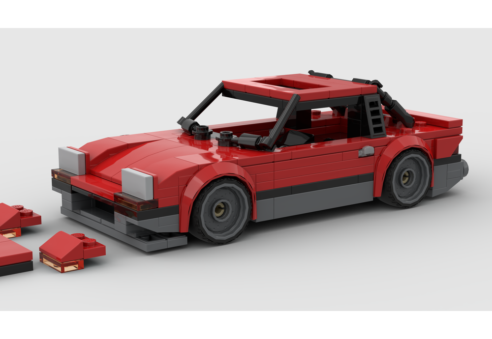 LEGO MOC 1989 Honda Prelude by KrisLoaf | Rebrickable - Build with LEGO
