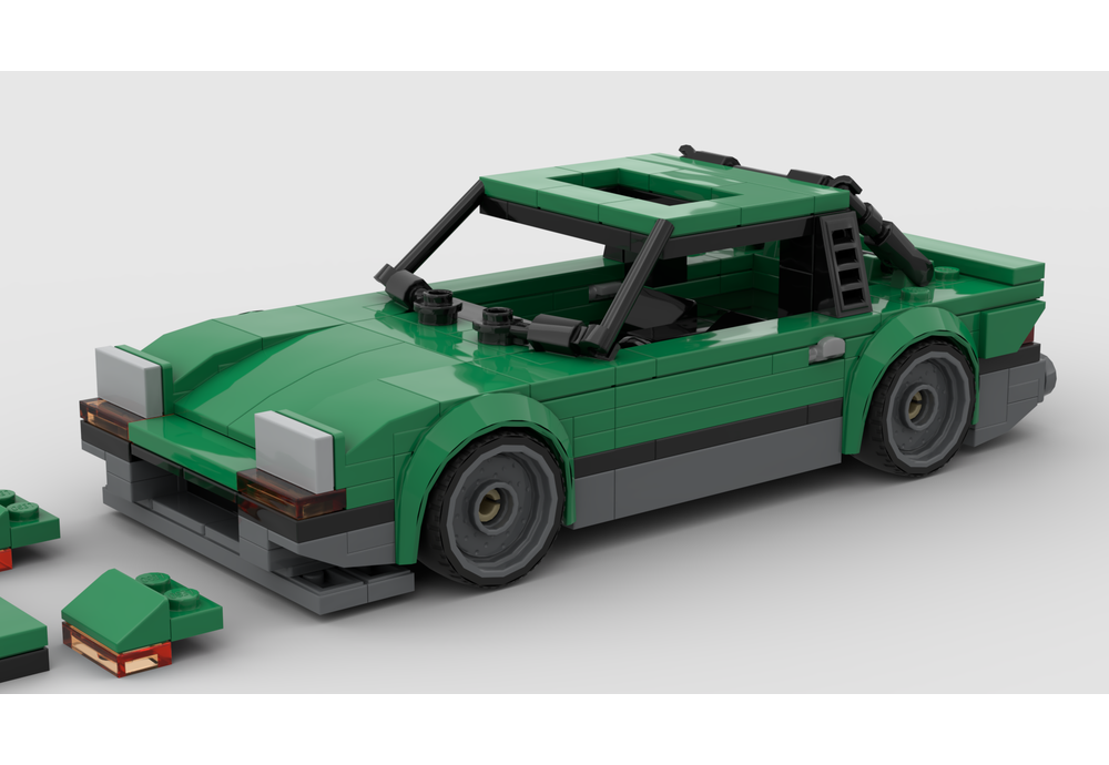 LEGO MOC 1989 Honda Prelude by KrisLoaf | Rebrickable - Build with LEGO